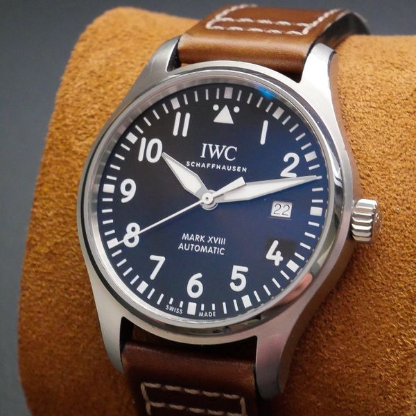 IWC Mark XVIII 18 IW327003 Antoine de Saint Exupery Edition (Brown Dial ...