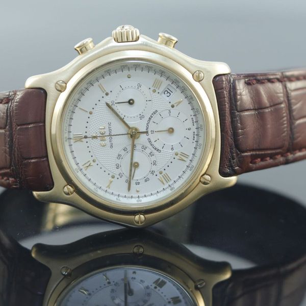 Ebel Le Modulor Automatic Chronograph Ref. E5137241 in 750/18ct Rose ...