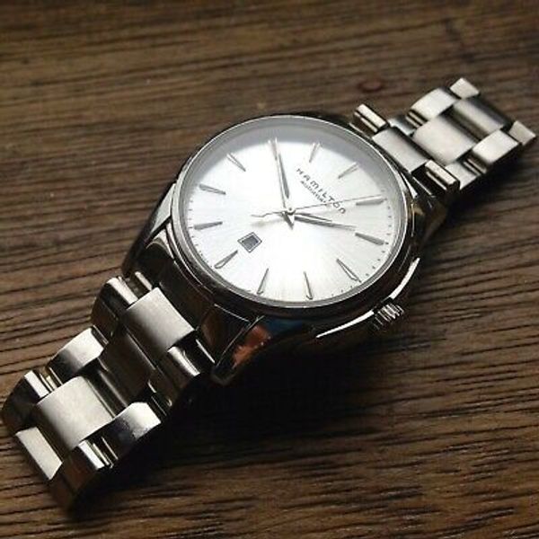 Stunning HAMILTON JAZZMASTER VIEWMATIC H323250 34mm Automatic Watch ...