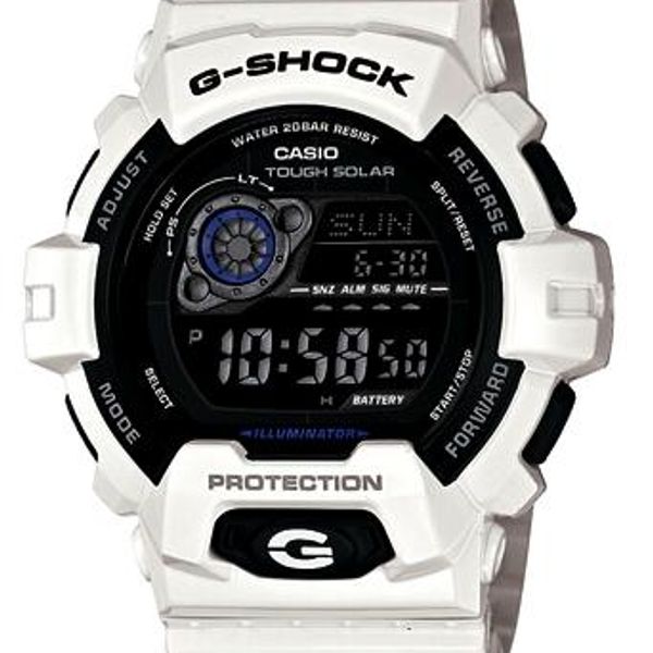 G Shock GR-8900A-7 Solar Watch White Black Authentic Brand New In Box ...