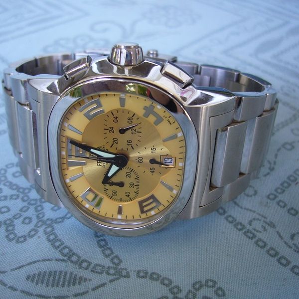 FS Festina Mambo, chronograph, yellow/gold dial. SE Asia Only $110.00 ...
