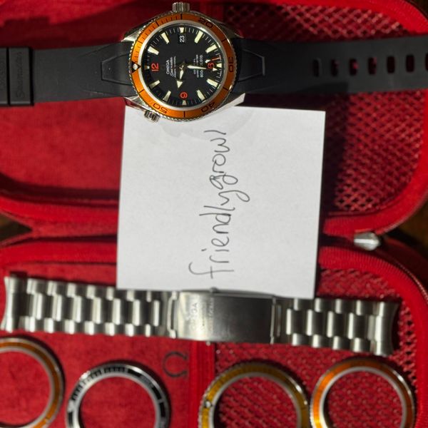 [WTS] Omega Seamaster Planet Ocean 600m 42mm Orange Bezel Co-Axial 2007 ...