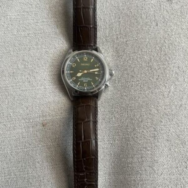 Seiko Alpinist Green Dial Sarb 017 Men’s Automatic Field Watch ...