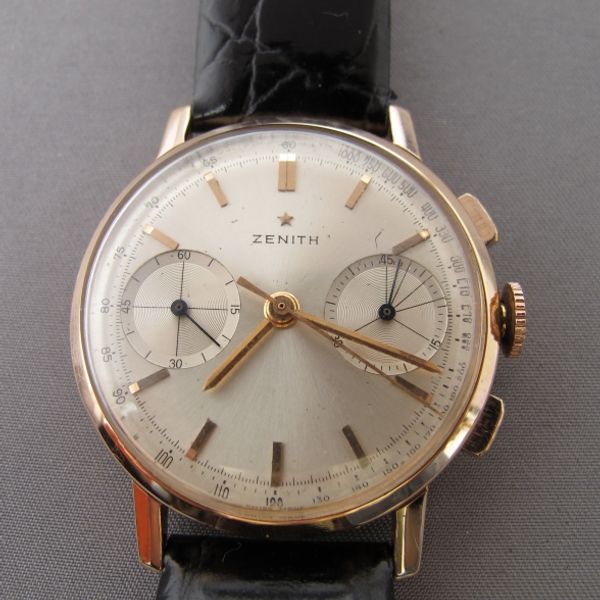 FS: Early 1960s 18k gold Zenith chronograph 146D | WatchCharts