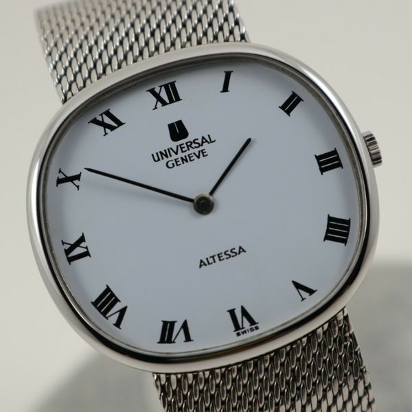 UNIVERSAL GENEVE ALTESSA ELLIPSE Roman Dial Ref. 842125 Cal.1-42 ...