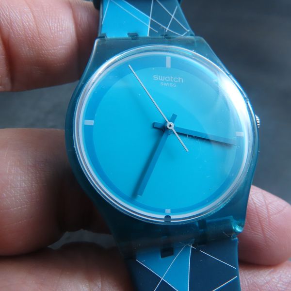 New Swiss Made Swatch Special Strap Quartz Men Watch | WatchCharts ...