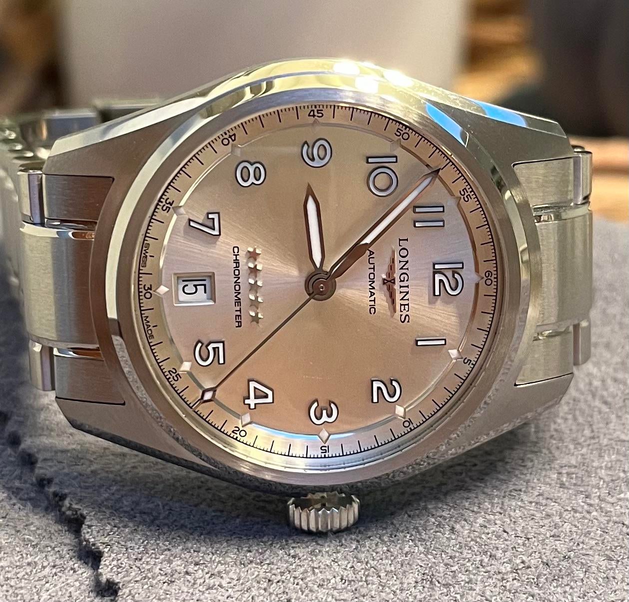 [WTS] Like-new Longines Spirit 37mm Champagne Dial Full Kit (June 2022 ...