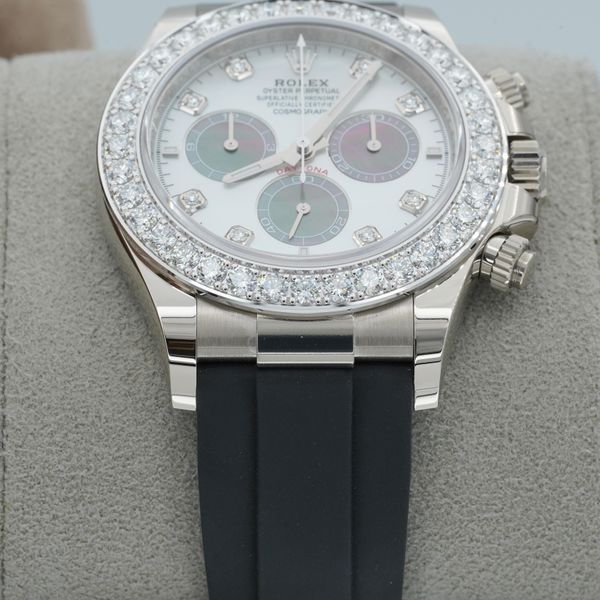 [WTS] Rolex Daytona 126589RBR 18K White Gold Mother of Pearl Dial ...