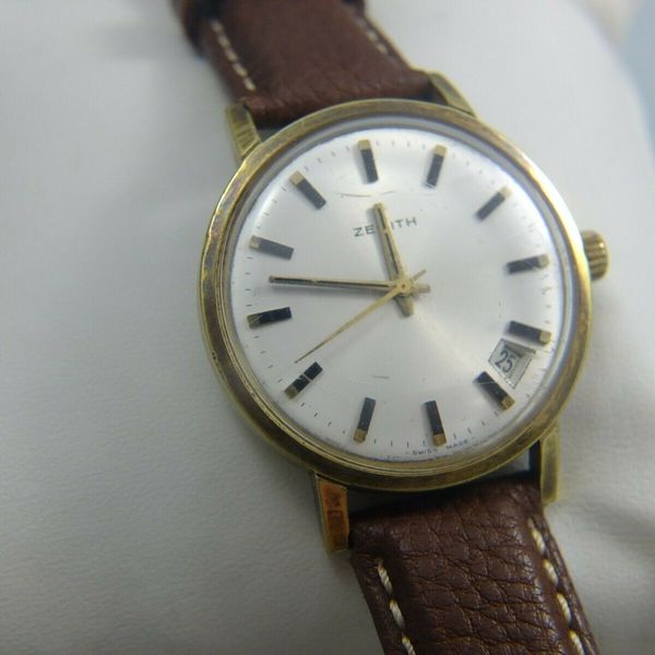ZENITH mens watch, 17 jewels, cal.2542, working | WatchCharts Marketplace