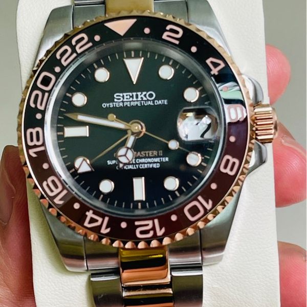 Seiko GMT Modded Watch | WatchCharts Marketplace