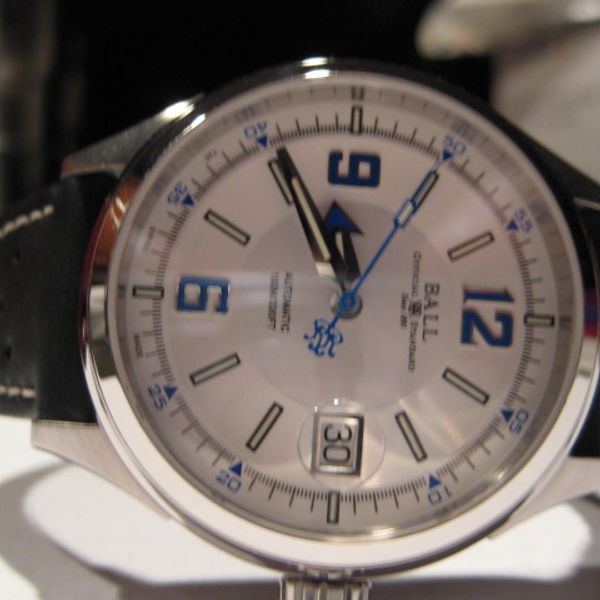 REDUCED Ball Fireman Racer White/Blue dial | WatchCharts