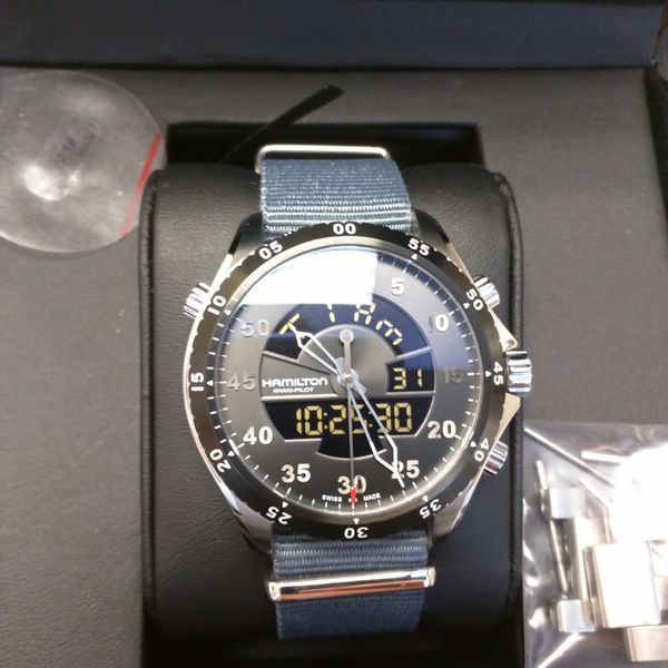 SOLD FS: Hamilton Flight Timer - Near Mint - Black Bezel $650 obo ...