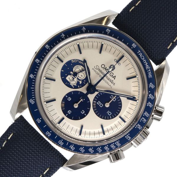Omega OMEGA Speedmaster Silver Snoopy Award 50th Anniversary Model 310 ...