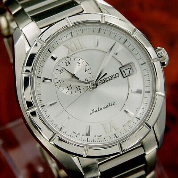 Authentic Seiko Date Sub Hour Dial Dial Ref.4R37-00A0 Automatic Mens ...