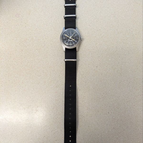 Rare Vintage Hamilton Khaki Field 'Brigade Quartermaster' - 34mm ...