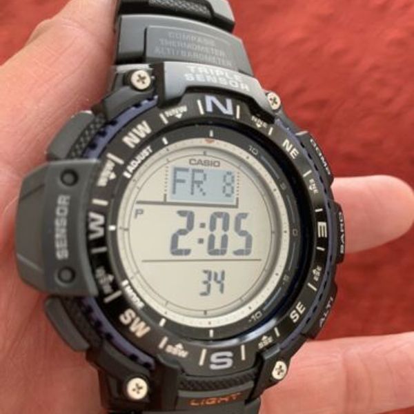 Casio Triple Sensor SGW 1000 Wrist Watch for Men | WatchCharts Marketplace