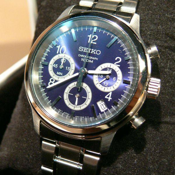 Seiko Chronograph SSB005 Price, Specs, Market Insights | WatchCharts