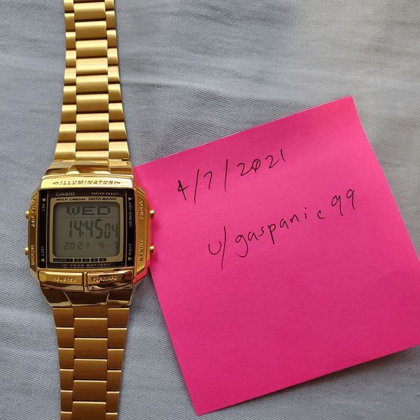 [WTS] Gold Casio Databank DB-360G | WatchCharts Marketplace