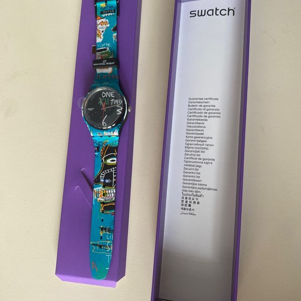 Swatch Watch x Jean-Michel Basquat | WatchCharts Marketplace