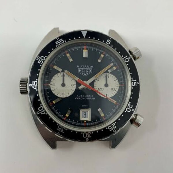 Vintage Heuer Autavia Mark 3 with Box 1163 Calibre 12 | WatchCharts
