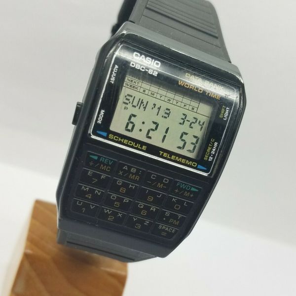 CASiO DBC-62 Data bank World time digital multifunctional wristwatch ...