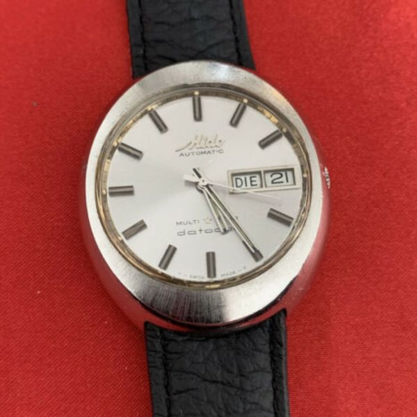 Mido Multi Star Datoday Automatic Vintage Day-Date Mens Watch 35 MM ...