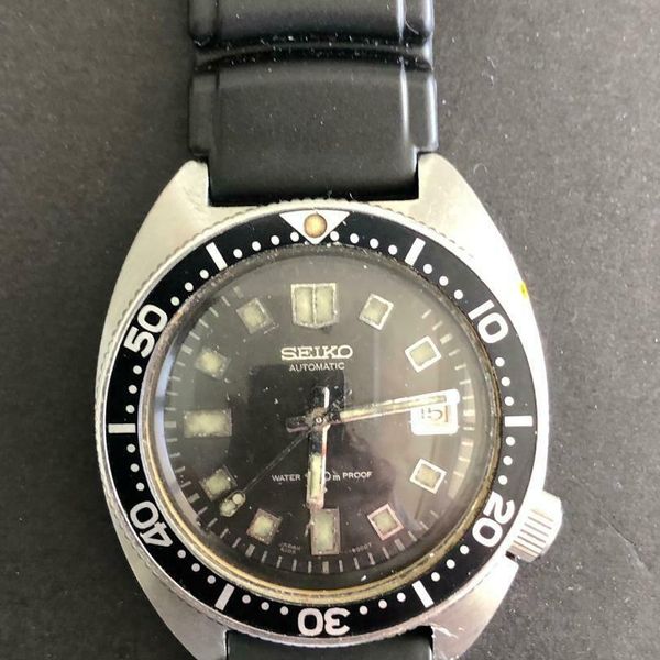 Seiko 6105-8000 Diver Automatic Authentic Mens Watch Works ...