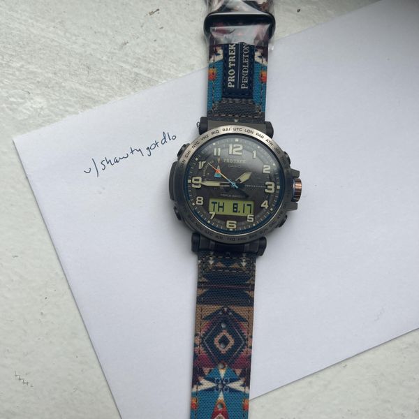 [WTS] Casio x Pro Trek x Pendleton | WatchCharts