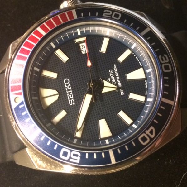 FS: Seiko Samurai SRPB53 on OE rubber strap, excellent condition ...