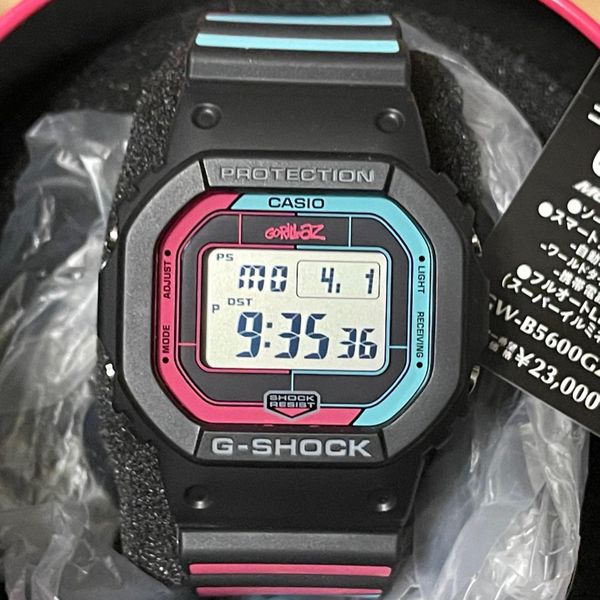 [WTS] Casio G-Shock Gorillaz NOW NOW Collaboration GW-B5600GZ-1 ...