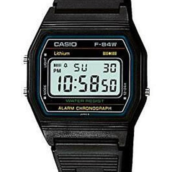 Casio Standard Digital F-84W-1 [Japan Imports] From Japan | WatchCharts ...