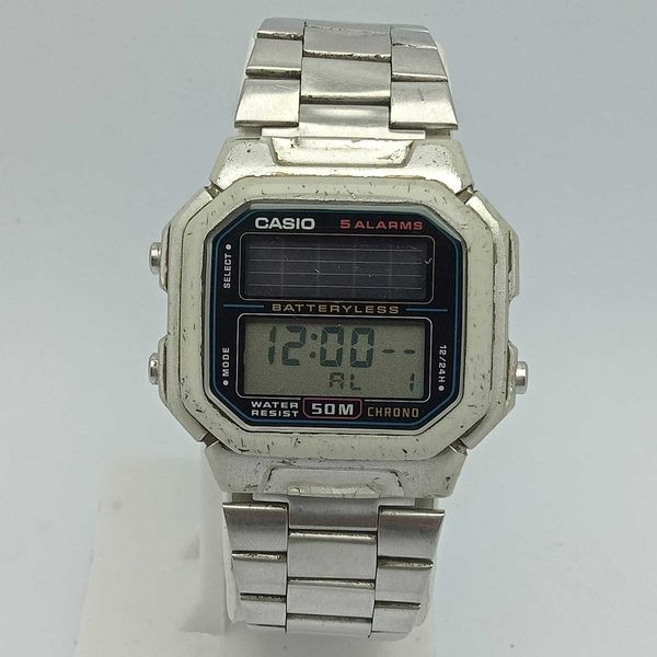 Casio Solar 3274 Quartz AL-190W Digital Vintage Menâ s Watch ...