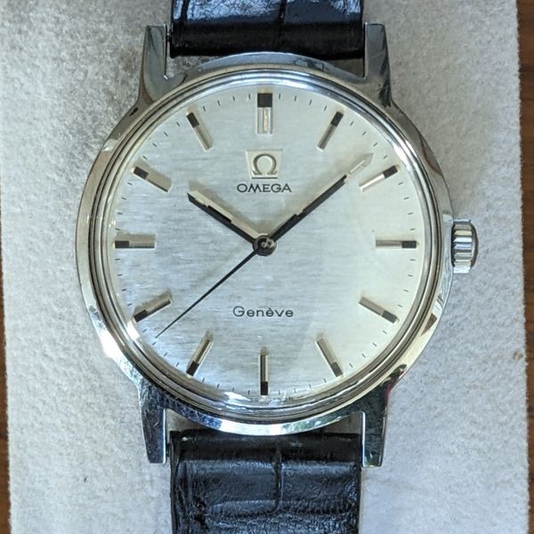 1970 Omega Geneve Silver Dial | WatchCharts Marketplace