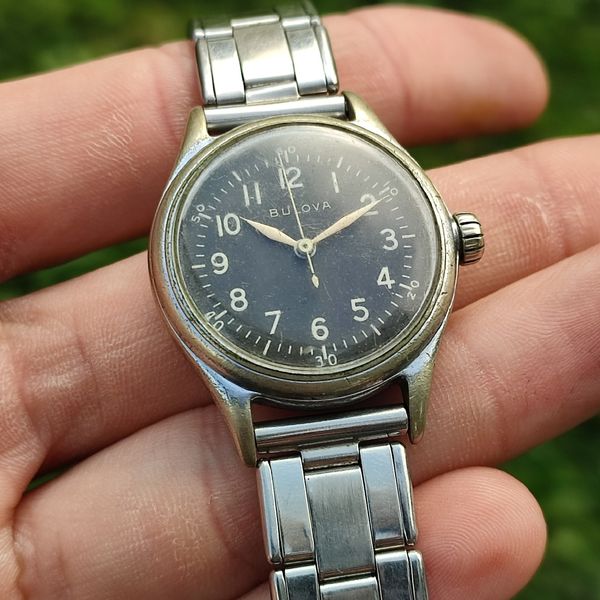 Military Bulova A-11 HACK WATCH | WatchCharts Marketplace