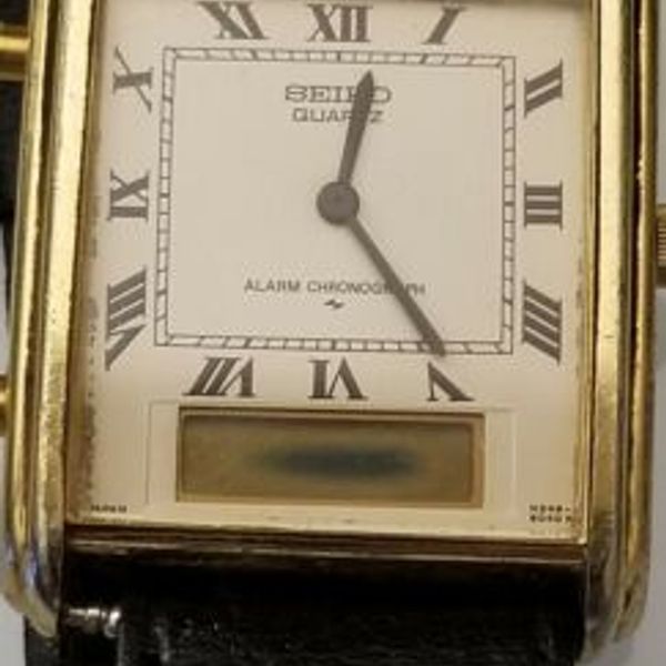 Mens Vintage Seiko H249-5040 5049 Digital Alarm Chronograph Watch ...