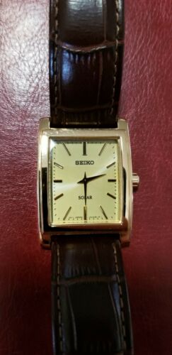 Seiko Solar Champagne Men's Watch - SUP896 | WatchCharts