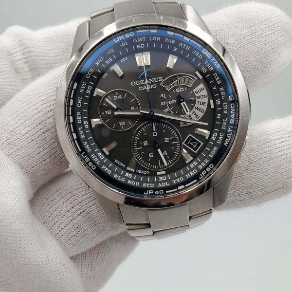 CASIO Watch Oceanus OCW-M700 Operation Complete Radio Solar | WatchCharts Marketplace