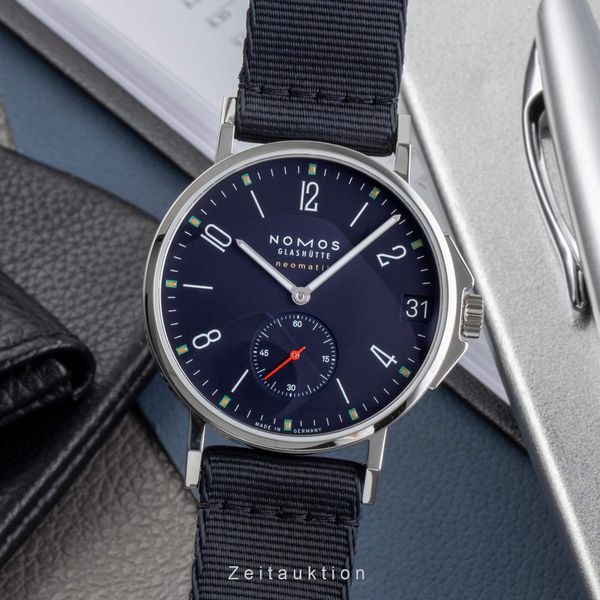 Nomos Ahoy Neomatik Date Atlantic Men's Watch Ref. 528 Box & Papers ...