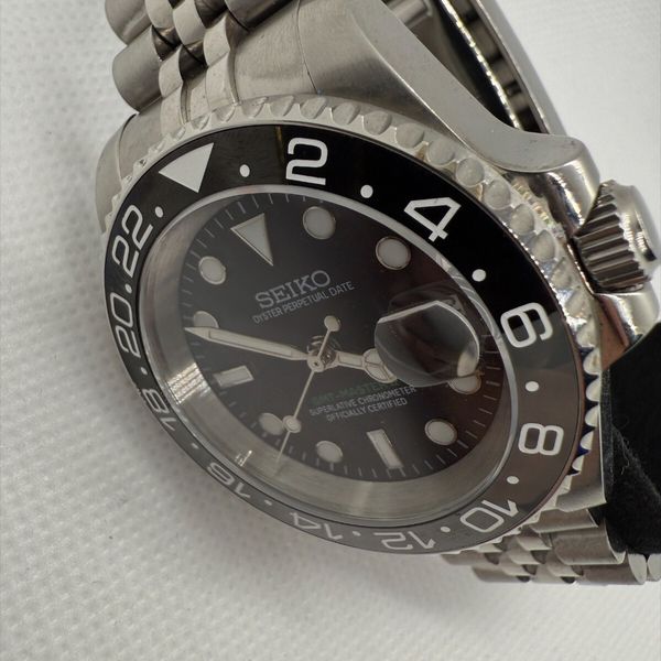 Seiko Bruce Wayne GMT Mod | WatchCharts Marketplace