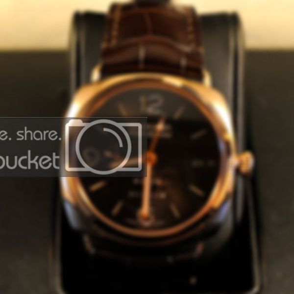 FS: Officine Panerai (PAM) 395 Oro Rosso RG Radiomir 8-Day GMT ...