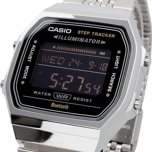 Casio Collection Standard ABL-100WE-1B ABL-100 Bluetooth Digital Watch ...