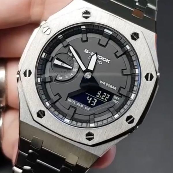 Gshock Casio new gunmetal series mid case ga2100 ga2110 | WatchCharts ...