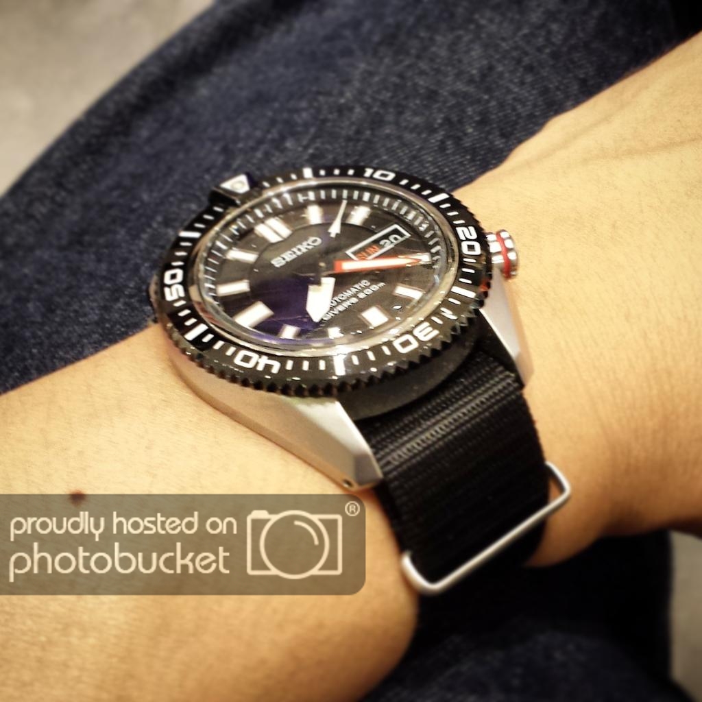 FS: Seiko Stargate SKZ325 bead blasted mod | WatchCharts Marketplace