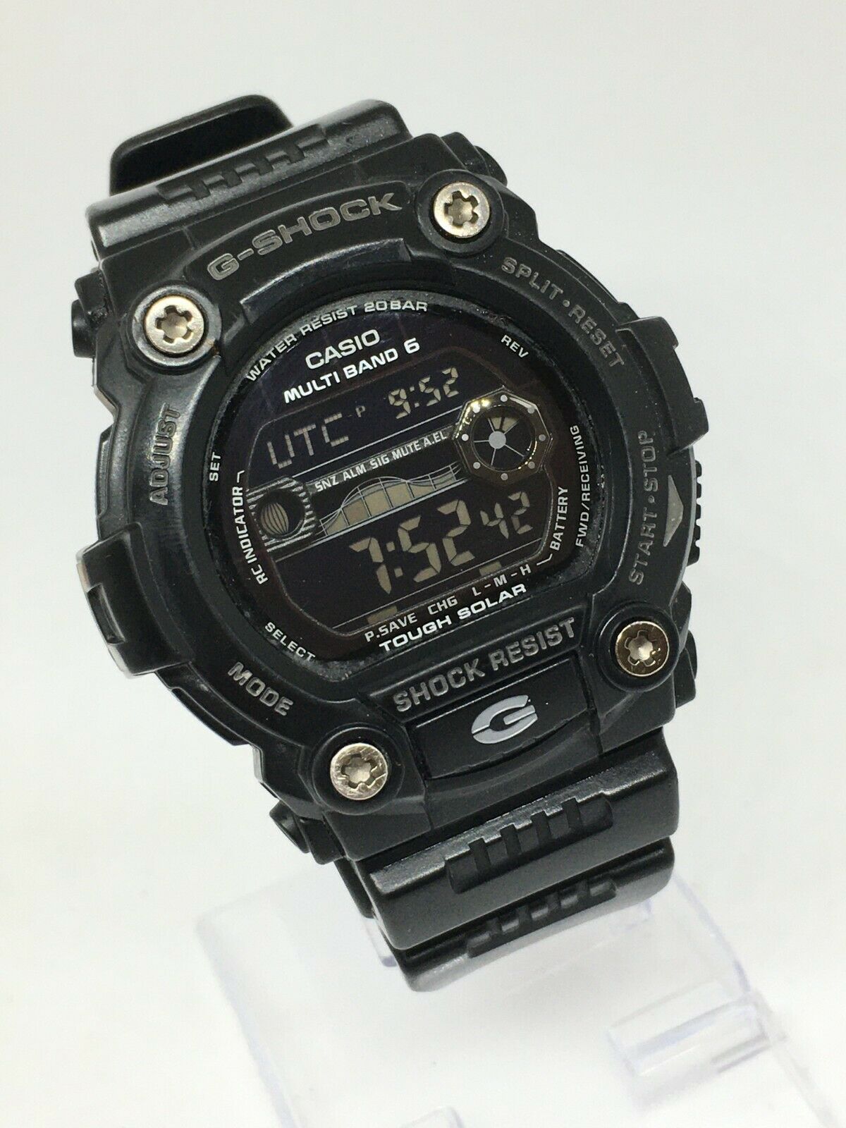 Casio G-SHOCK Gents 3200 GW-7900B TOUGH SOLAR Watch Black Silicone ...