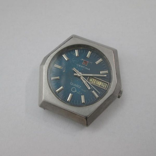 FS 1972 Men's Certina Cal. 29-252 39,5mm Quartz ETA ESA 9181 Swiss ...