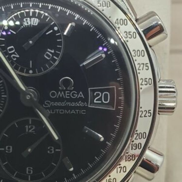 Omega Speedmaster 3513.50.00 39mm CLEAN Stainless Steel bezel All links ...