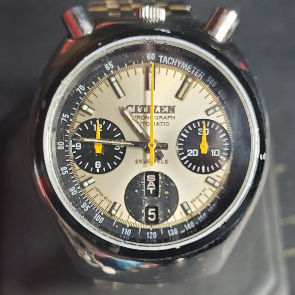 FS: Vintage Citizen 8110 Challenge Timer Bullhead Chronograph from 1973 ...