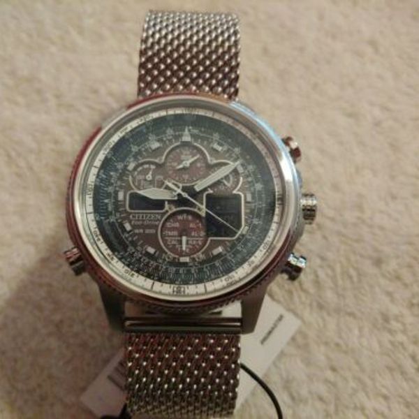 Citizen Promaster NaviHawk Chronograph Eco Drive JY8030-83E AT Black ...