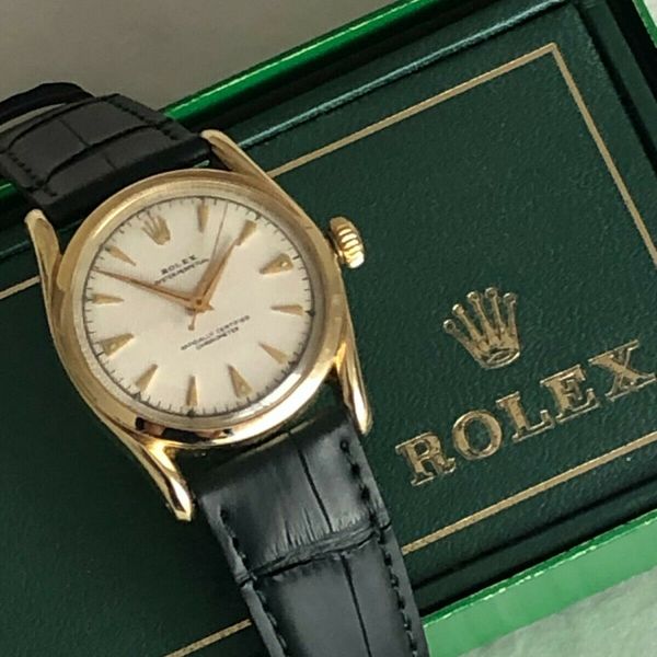Rare Vintage Rolex Oyster Perpetual 6090/6092 Bombay Lugs- Box - mint ...