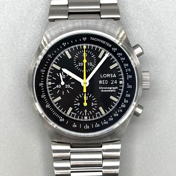 [WTS] LORSA automatic chronograph build with clone 7750 movement ...